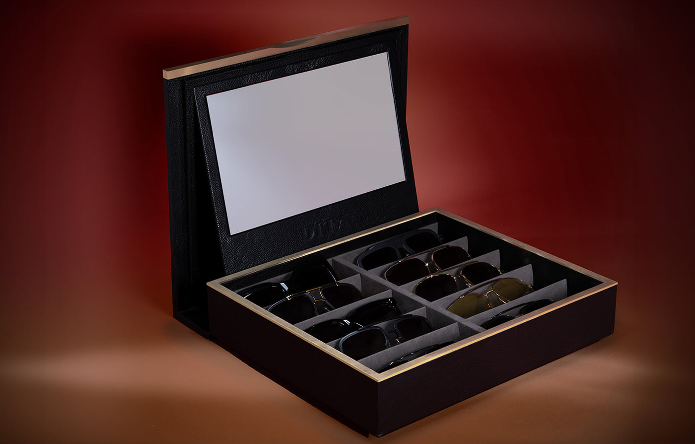 Leather 10 Frame Collectors Case - DITA Eyewear Official